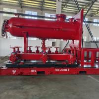 China 4130 Alloy Steel Kill Choke Manifold Liquid Gas Separator 5000psi API Spec 6A Compliant for sale