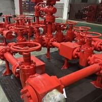 China API Spec 6A Compliant Kill and Choke Manifold 5000psi 4130 Alloy Steel for sale