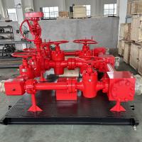 China API Spec 6A Compliant Kill and Choke Manifold 5000psi 4130 Alloy Steel for sale