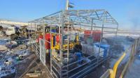 China F1300 Drilling Mud Pump Units With L Shaped Dual Skid for sale
