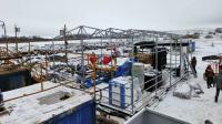 China F1300 Drilling Mud Pump Units With L Shaped Dual Skid for sale