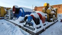 China F1300 Drilling Mud Pump Units With L Shaped Dual Skid for sale