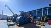 China F1600 Model Mud Pump Unit With Motor Drive 3000 Psi Rated Pressure for sale