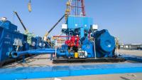 China F1600 Model Mud Pump Unit With Motor Drive 3000 Psi Rated Pressure for sale