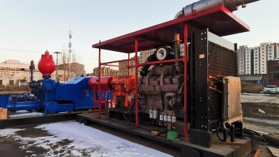 China 3000 psi Mud Pump Unit Heavy Duty Drilling Mud Circulation System for sale