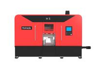 China Professional 14kw CNC Horizontal Band Saw 500mm Sawing Width High Speed for sale