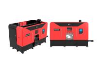 China High Accuracy CNC Horizontal Band Saw Machine 500mm Sawing Width for sale