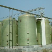 China Industrial Grade FRP Storage Tanks Special Fiberglass Containers For Chemical Liquids for sale