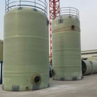 China Strong Alkali Resistant FRP Chemical Storage Tanks Safety Leakage Prevention for sale
