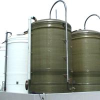 China Excellent Impact Resistance Corrosion Resistant  Frp Vertical Tank Reduces Corrosion And Leakage for sale