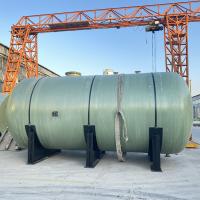 China Vertical FRP Insulated Storage Tank With Thermal Insulation Layer Constant Temperature for sale