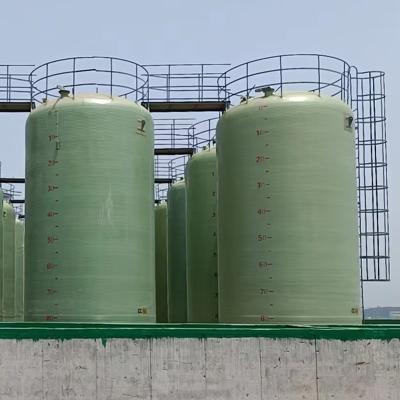 China Smooth Interior Food Grade FRP Fiberglass Storage Tank For Storing Juice And Alcohol for sale