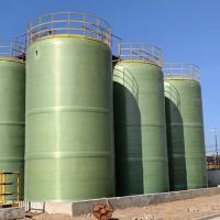 China Integrated Winding Molding Fiberglass Storage Container Fully Customized for sale