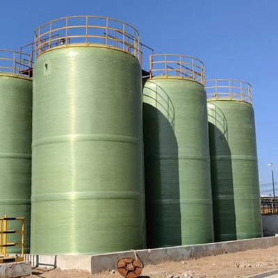 China Integrated Winding Molding Fiberglass Storage Container Fully Customized for sale