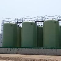China Long Service Life Fiberglass Reinforced Plastic Tanks High Strength Corrosion Resistant Frp Vertical Tank for sale