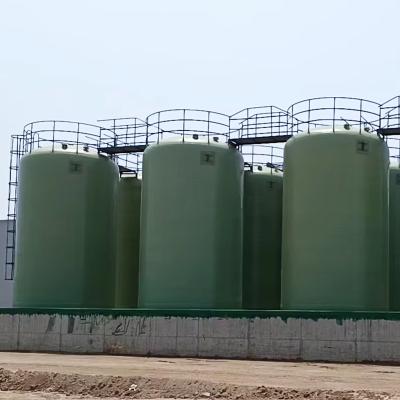 China Long Service Life Fiberglass Reinforced Plastic Tanks High Strength Corrosion Resistant Frp Vertical Tank for sale