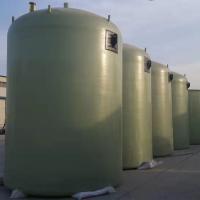 China Outdoor Fiberglass Storage Tank UV Resistant And Weather Resistant Coating for sale