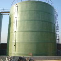China Small Sites Frp Horizontal Tank For Liquids UV Resistant Fiberglass Storage Containers for sale