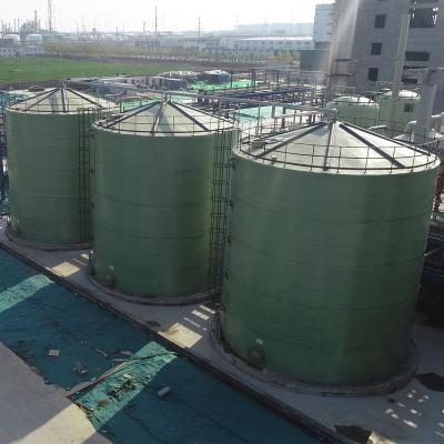 China Multi Layer Stacking Horizontal FRP Storage Tank with Temperature Resistance Up to 120°F and Capacity 500-50,000 Gallons for sale