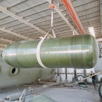 China Energy Saving Horizontal Insulated Fiberglass Tanks For Constant Temperature Storage Of Liquids for sale