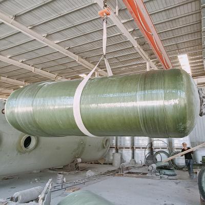 China Energy Saving Horizontal Insulated Fiberglass Tanks For Constant Temperature Storage Of Liquids for sale