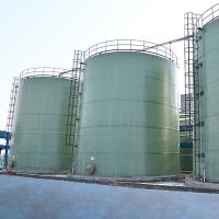 China Extremely Corrosion Resistant Above Ground Fiberglass Tank Horizontal For Pickling Lines Frp Tank for sale
