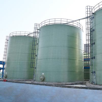 China Extremely Corrosion Resistant Above Ground Fiberglass Tank Horizontal For Pickling Lines Frp Tank for sale