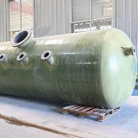 China European Standard Horizontal FRP Tank With International Pressure Vessel Specifications for sale