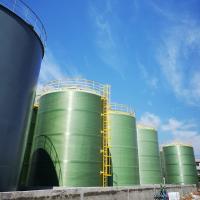 China Storage FRP Chemical Tank For Strong Acids And Alkalis Highly Corrosion Resistant Resin Lining for sale