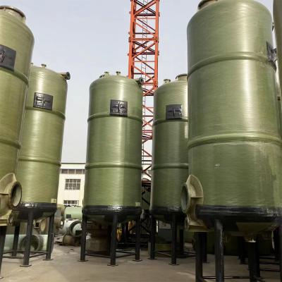 China Energy Saving FRP Fiberglass Chemical Storage Tanks No Painting Or Maintenance Required for sale