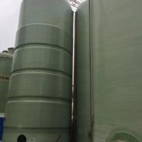 China 200m³ Vertical Large Fiberglass Tanks Saves Land Investment Costs Fiberglass Retention Tank for sale
