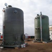 China Vertical Reactor Fiberglass Storage Container With Agitation Suitable For Mixing Reacting And Storage for sale