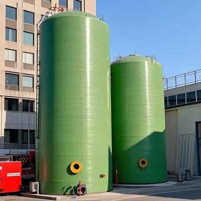 China Large Frp Horizontal Tank Preferred For Ship Ballast And Truck Transport for sale