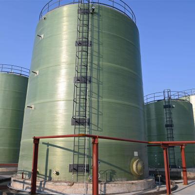 China Horizontal Mixing Large Fiberglass Tanks 1000 Gallons With Agitator For Paint And Ink Industry for sale