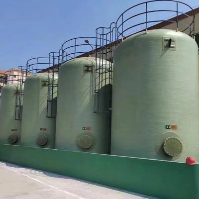 China High Durability Fiberglass Chemical Tank for Safe Chemical Storage for sale