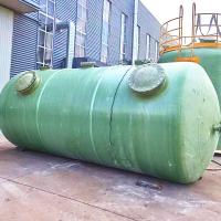 China Anti Static FRP Fiberglass Chemical Storage Tanks Long Lasting Durability And Cylindrical Shape For Safe for sale