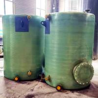 China Corrosion Resistant Fiberglass Chemical Tank with High Durability for Heating Processes for sale
