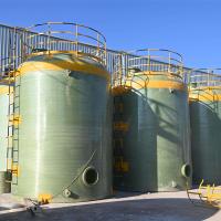 China Customized Lightweight FRP Chemical Tank with Stable Performance and 24 hour Remote Safety Alert for sale
