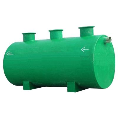 China Anti Corrosion Coating Fiberglass Sulfur Melting Frp Tank Resists Sulfuric With Three Layer Composite Structure for sale