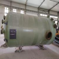 China 1000L Food Grade FRP Melting Tank Sanitary Melting Equipment Built In Temperature Sensor for sale
