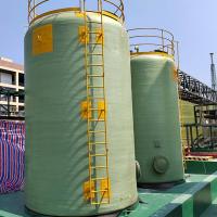 China 150°C and 400°C Industrial Grade Fiberglass Melting Tank Freestanding for Materials Synthesis Industry for sale
