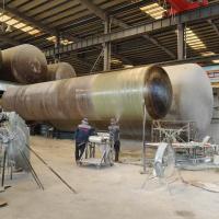 China Lightweight Fiberglass Melting Fiberglass Frp Tanks High Impact Resistance for sale