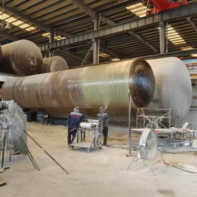 China Lightweight Fiberglass Melting Fiberglass Frp Tanks High Impact Resistance for sale