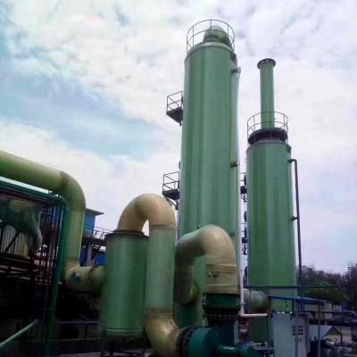 China High Temperature Resistant Large Fiberglass Tanks For Material Dissolution Industry for sale