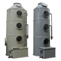 China Stainless Steel Spray Tower For Acid And Alkali Waste Gas Treatment Corrosion Resistant for sale