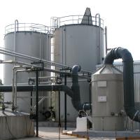 China Exhaust Gas Deodorization Spray Tower Odor Purification High Purification Efficiency for sale