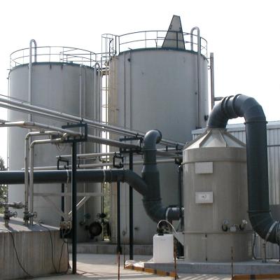 China Exhaust Gas Deodorization Spray Tower Odor Purification High Purification Efficiency for sale