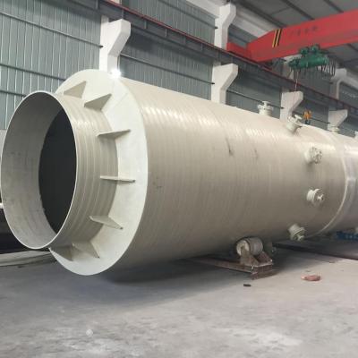 China Electroplating Plant Waste Gas Treatment Spray Tower Corrosion Resistant for sale