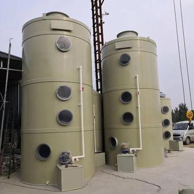 China Circulating Water System FRP Desulfurization Tower Reduced Water Consumption for sale