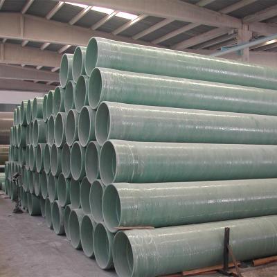 China Pressure Resistant frp round tube High Temperature Resistant Chemical Fluid Transport for sale